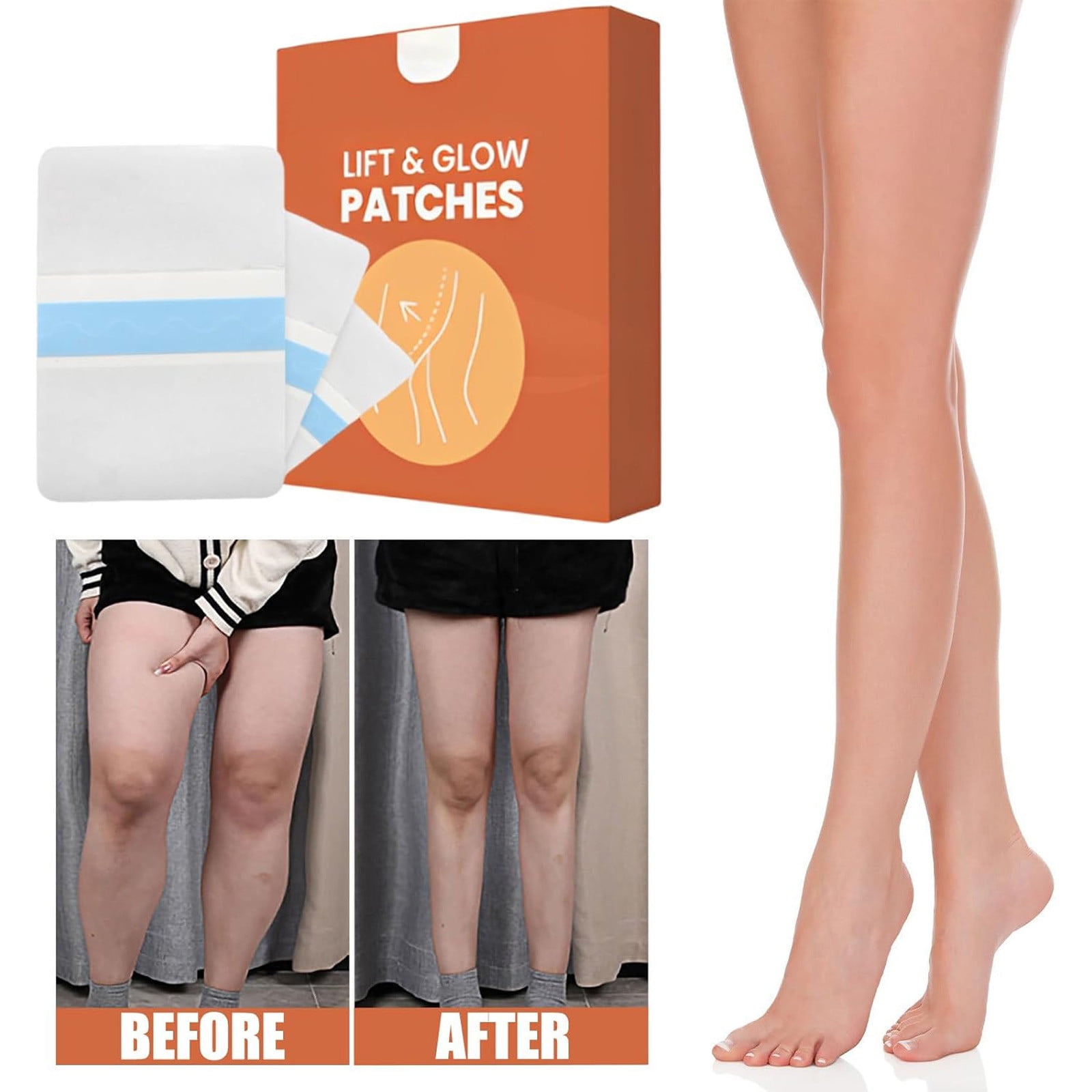 Click here for Qipopiq Thigh Lift Tape lift And Glow Patches Body... prices