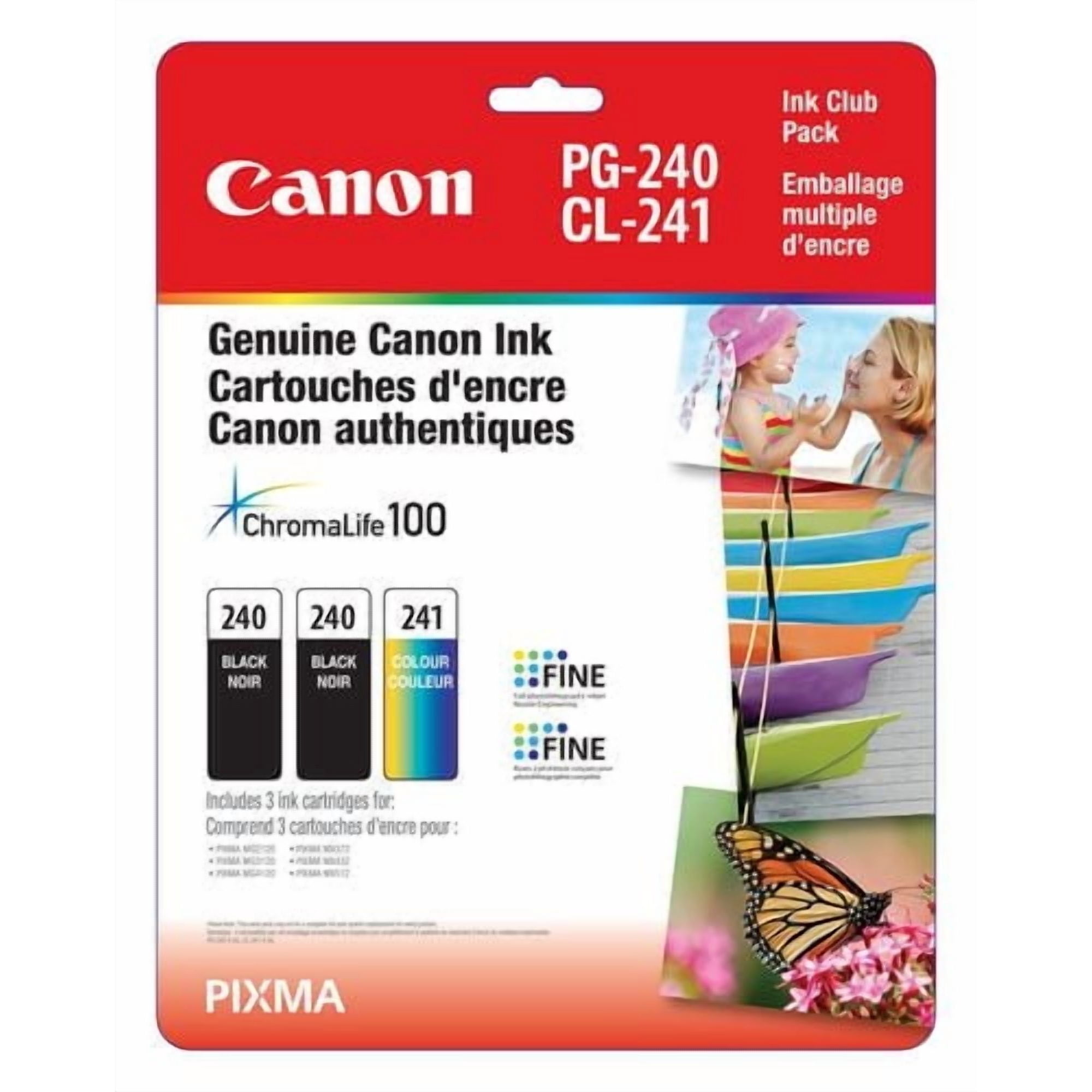 Click here for Canon Canada Inc Canon Pg-240 & Cl-241 Club Pack I... prices
