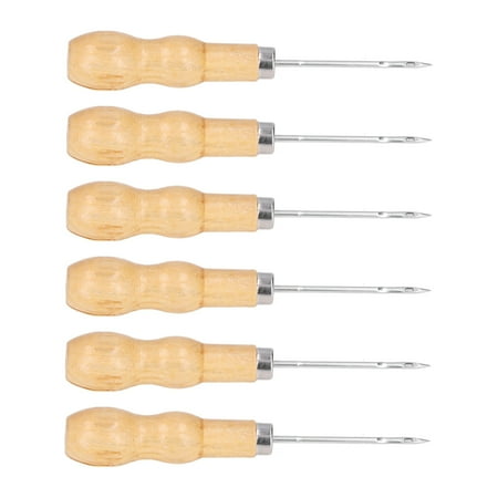 Leather Sewing Awl, Hand Awls Quick Penetration Easy Threading Pine ...