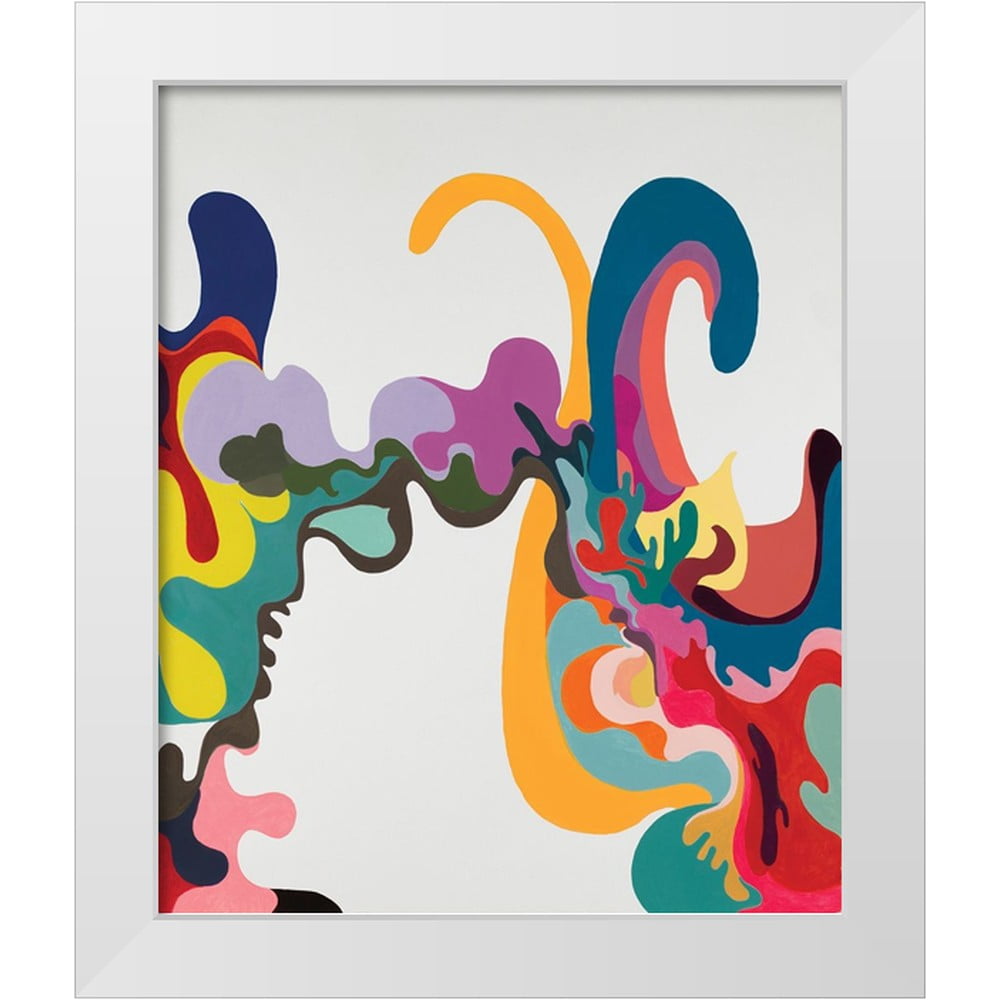 Zinn, Mary 12x14 White Modern Wood Framed Museum Art Print Titled ...