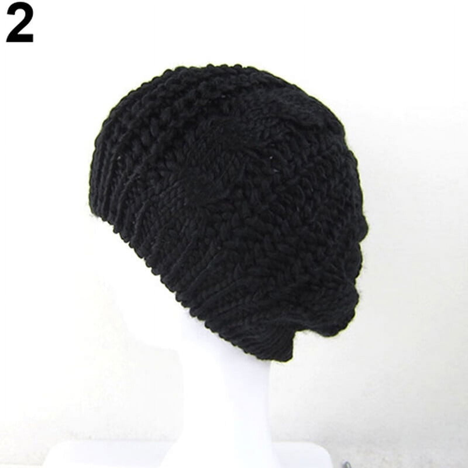 Click here for Generic Beret Women Sweet Crochet Warm Solid Color... prices