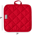 Osnell USA Red Kitchen Linens Set of 4 - 2 Oven Mitts & 2 Pot Holders ...