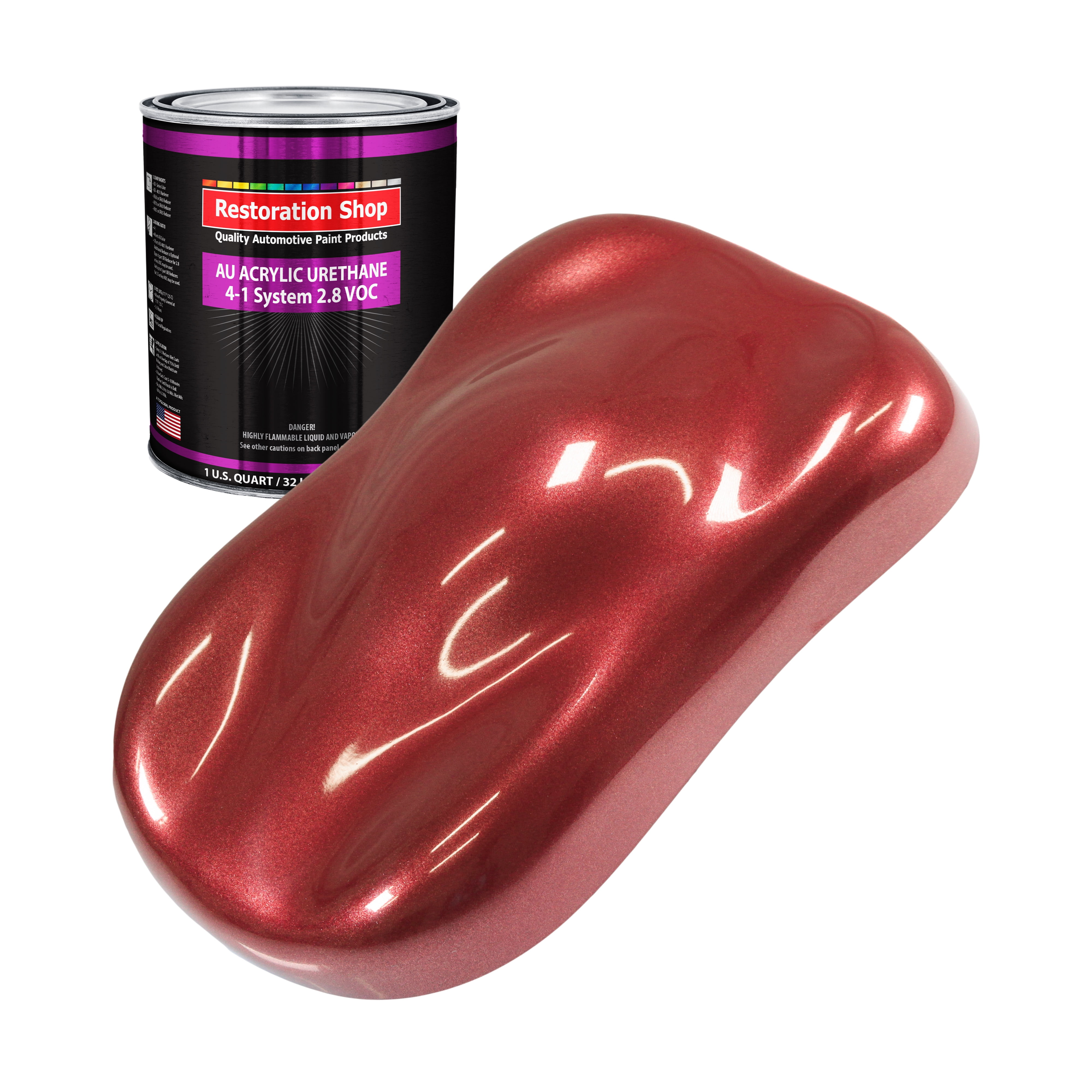 Restoration Shop - Firemist Red Acrylic Urethane Auto Paint - Quart ...