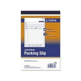 TOPS Packing Slip Book, 5 9/16 x 7 15/16, Three-Part Carbonless, 50 ...