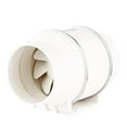 6'' Powerful Industrial Exhaust Fan Silent Channel Pipe Duct Bathroom ...