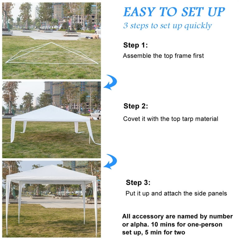 Blooma Skye Garden Party Gazebo Manual | Fasci Garden