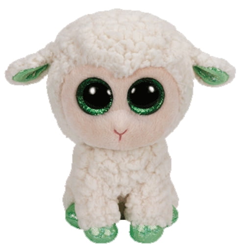 TY Beanie Boos - LALA the Lamb (Glitter Eyes) (Regular Size - 6 inch ...