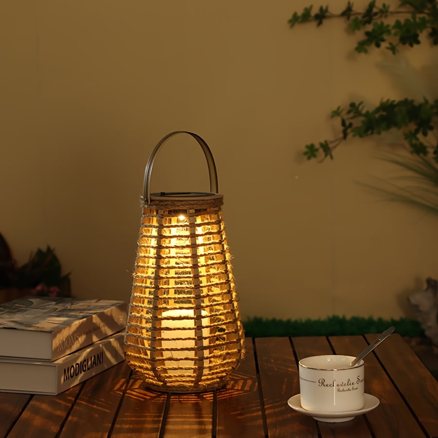 Click here for Unbranded Hand-Woven Hemp Rope Solar-Powered Ambie... prices