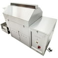 50KG Coffee Bean Nut Roaster Drum Frying Machine Gas Heating Fully ...