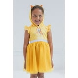 Bluey Bingo Little Girls Mesh Cosplay Costume Dress, Toddler to Big Kid ...