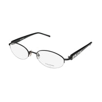 NEW VERA WANG LUXE CELESTIAL WOMENS/LADIES DESIGNER HALF-RIM BLACK ...