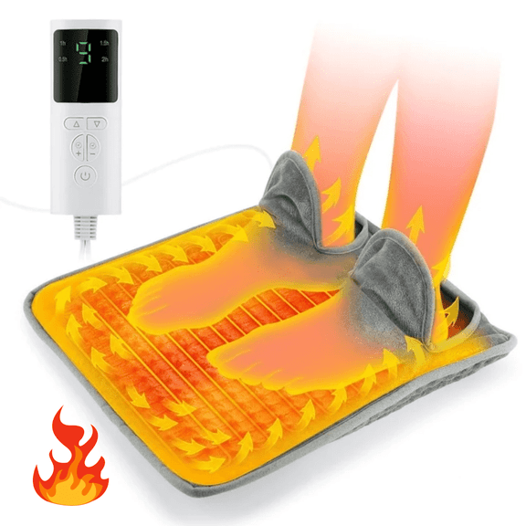 HaoXun Unisex Half-Finger Smart Heating Gloves - 3-Speed Temperature ...