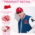 4" Chenille Letter Patches,Red Chenille Initial A-Z Patches (Letter B ...
