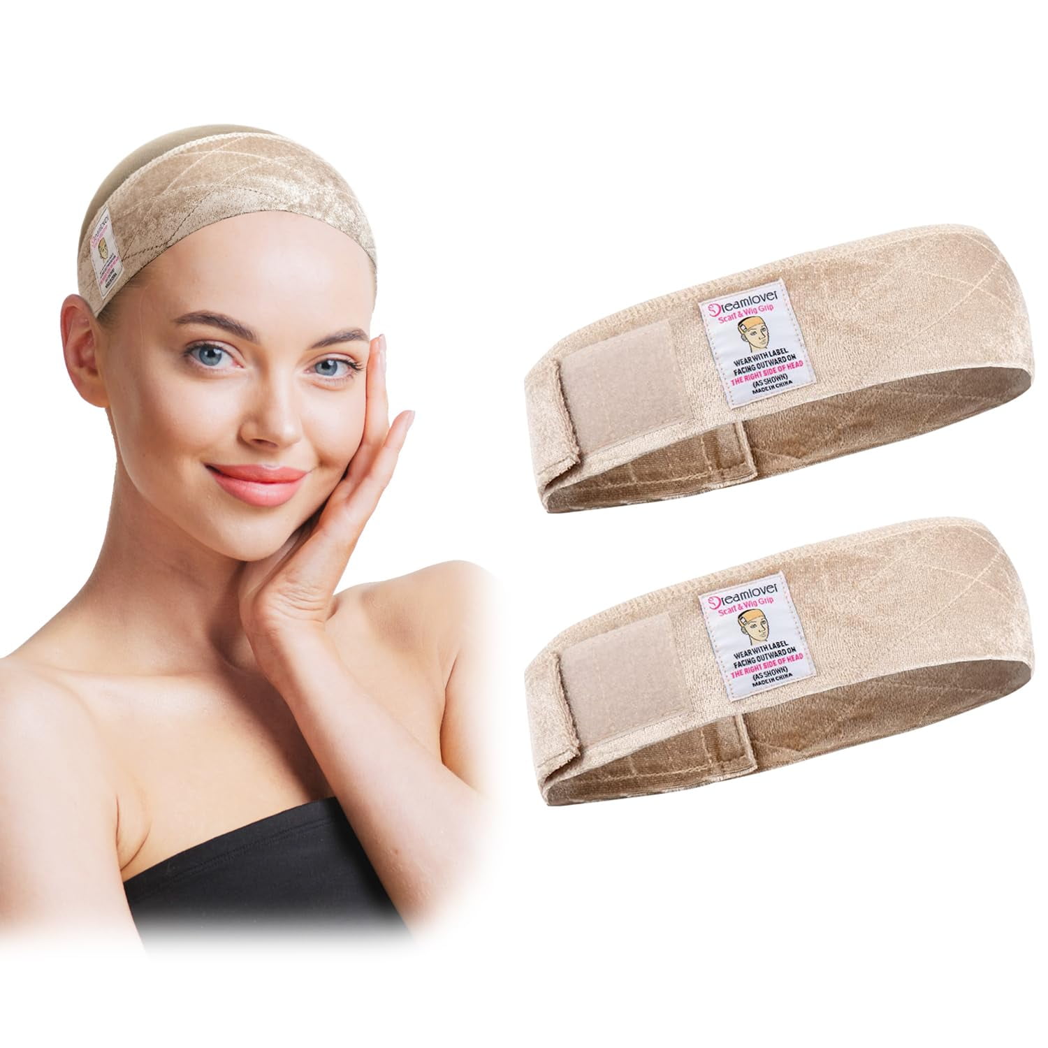 Click here for Dreamlover Nude Wig Grip Band For Securing  Adjust... prices