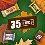 Snickers, Twix, & More Chocolate Candy Variety Pack - 9.87oz/35ct ...