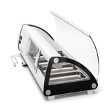 46 in. Glass Sushi Countertop Display Refrigerator with 4 Stainless ...
