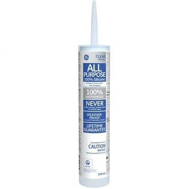 12 Pack of 10.1 oz Momentive GE5000 GE, Silicone II Clear Window and ...