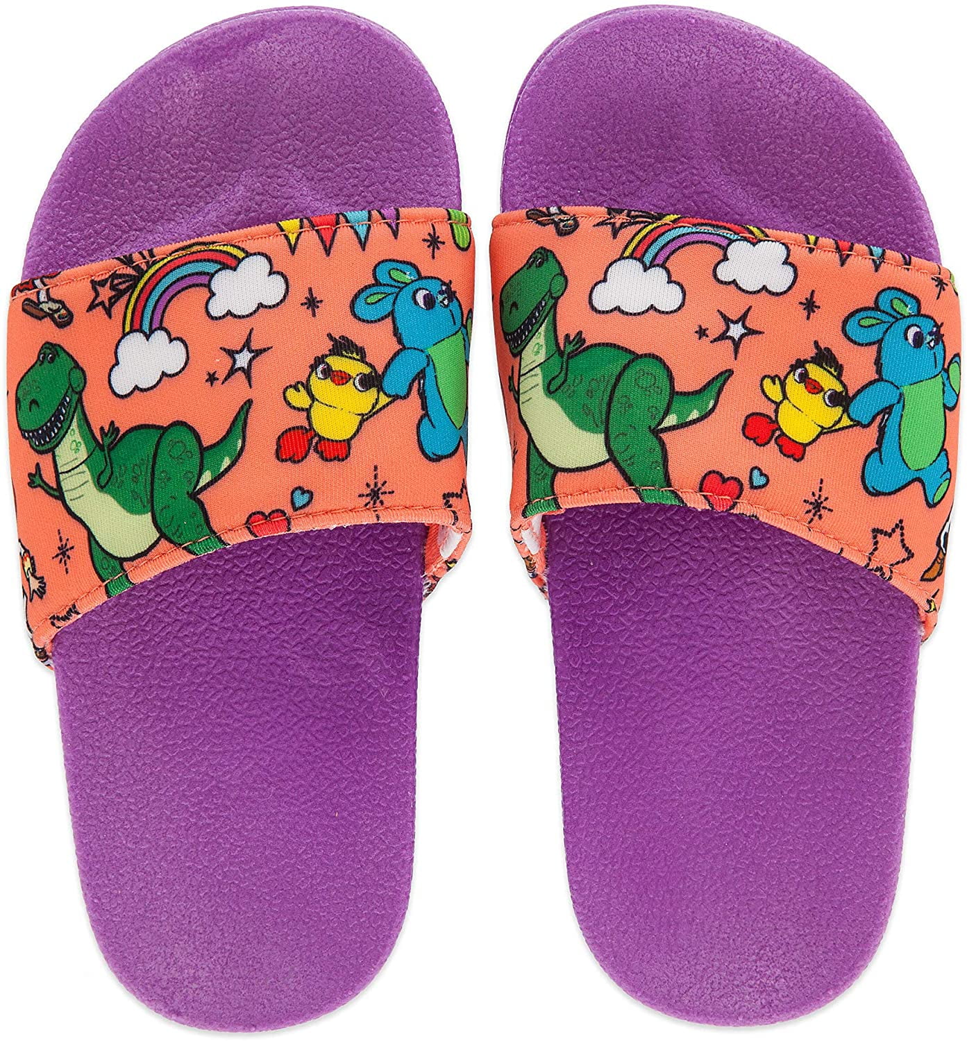 Disney Store Toy Story Slides Sandals Flip Flops Kids Size 11/12 ...