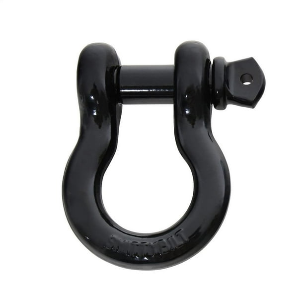 Smittybilt 1/2" D-Ring Shackle (Black) - 13046B - Walmart.com