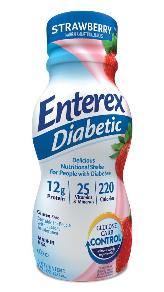 Buy Enterex Diabetic, Nutritional Meal Replacement Shake for People ...