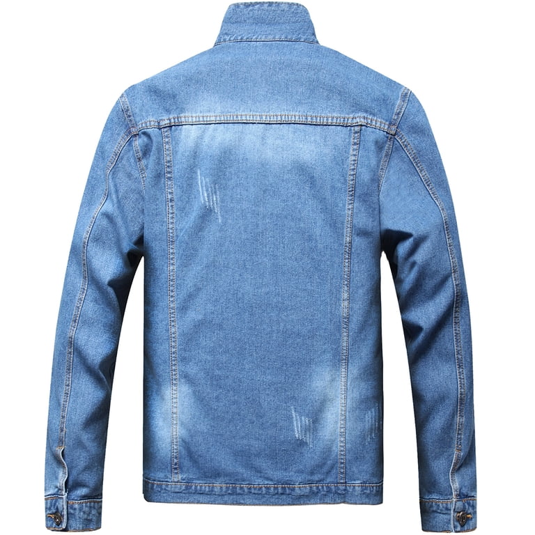 Jean Jacket No Sleeves Men