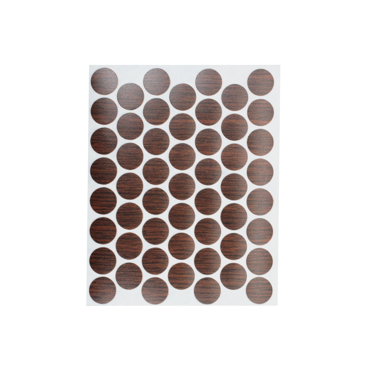 Fastcap 9/16" Self Adhesive Screw pvc Cap Covers Imperial Walnut, 53 ...
