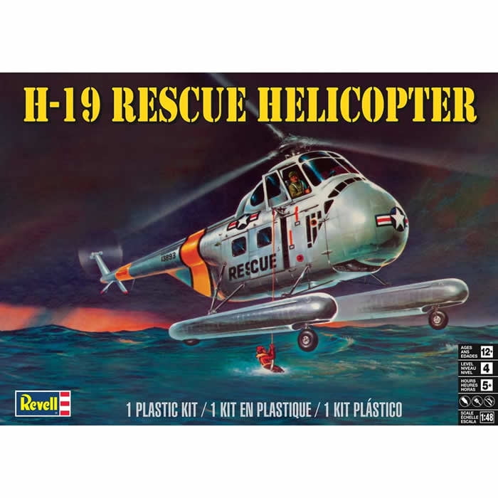 H19 Rescue Helicopter Plastic Model Kit 1/48 Scale Revell - Walmart.com