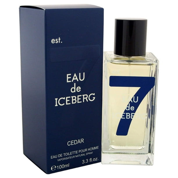 Perfume ICEBERG Eau de toilette en aerosol para hombre, 100 ml, cedro | Bodega Aurrera en línea