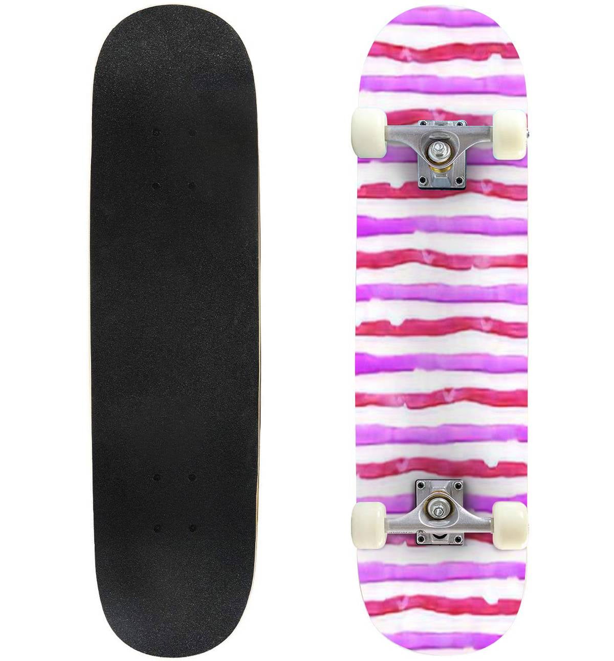 Watercolor hand painted brush strokes bright colorful checkered Outdoor ...