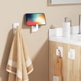 Adhesive Towel Hooks for Bathroom: 20LB Extra Strong Wall Hanger for ...