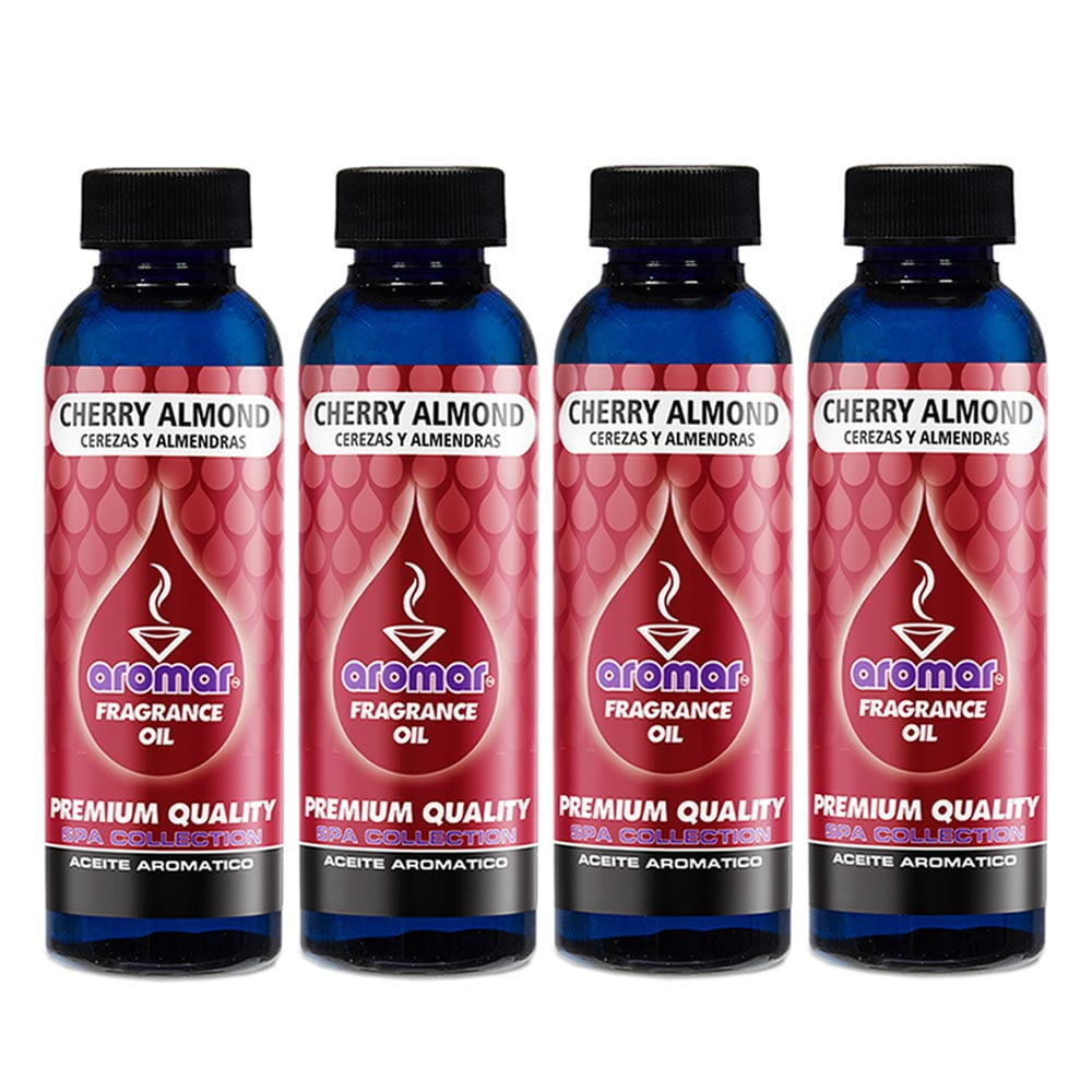 4Pc Cherry Almond Scent Fragrance Oil Aromatherapy Home Air Diffuser ...