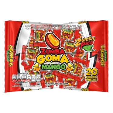 Zumba Pica Goma Sandia Gummy Candy, Mexican Tamarind and Watermelon ...