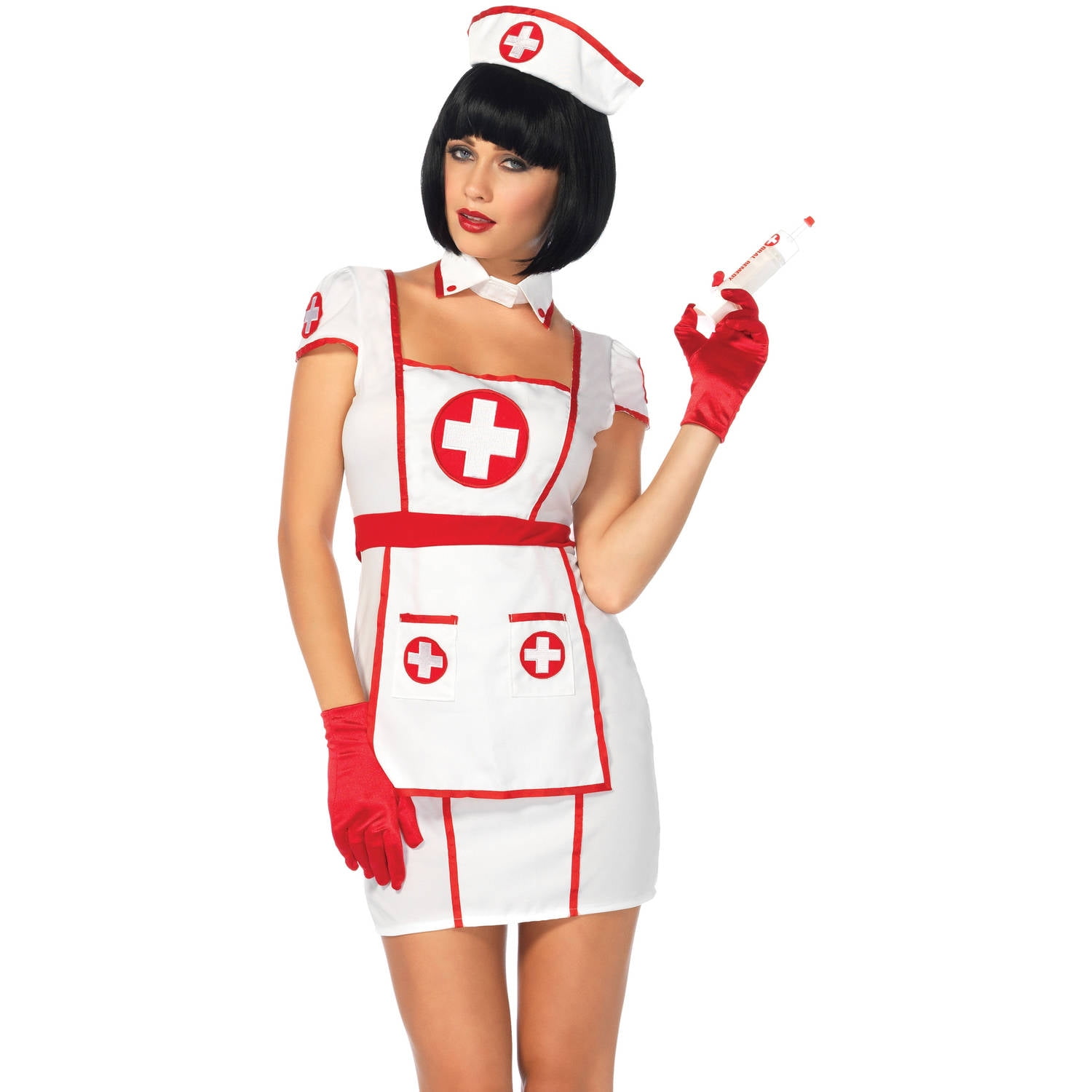 Leg Avenue Adult Hospital Heartbreaker 3-Piece Costume - Walmart.com