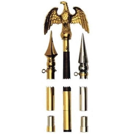 81W 8 ft. X 1 in Oak Flagpole - Walmart.com
