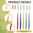 TRAHOO-100 Sets Disposable Toothbrushes with Toothpaste Individually ...