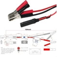 SAE to Battery Alligator Clip - 12V SAE 2Pin Quick Disconnect Cable ...