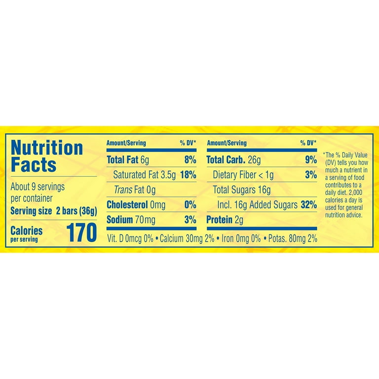 Butterfinger Bar Nutrition Facts