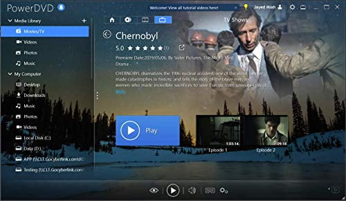 Cyberlink powerdvd 14 ultra power media player oem - fourlimfa