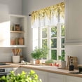 Sage Green Eucalyptus Window Valance Rod Pocket Curtain Short Panel for ...