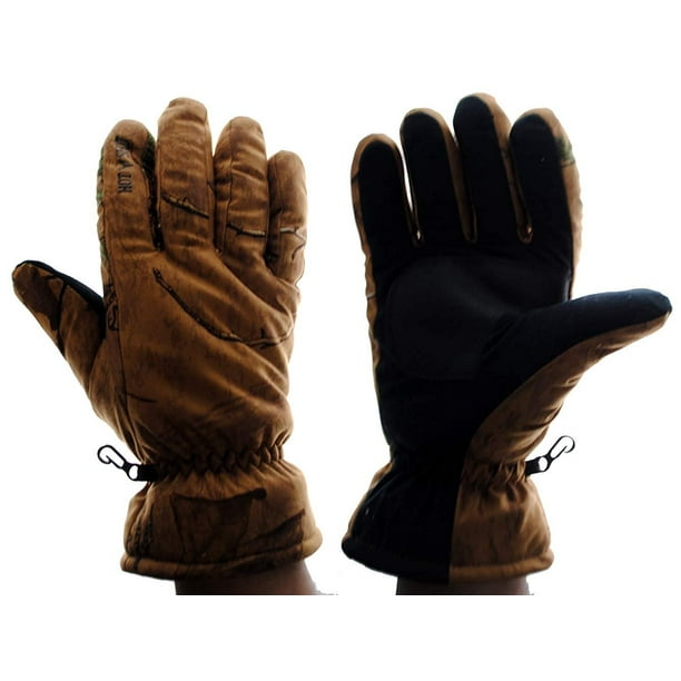 Realtree Hot Shot Mens Defender Camo Thinsulate Insulated Hunting Glove ...