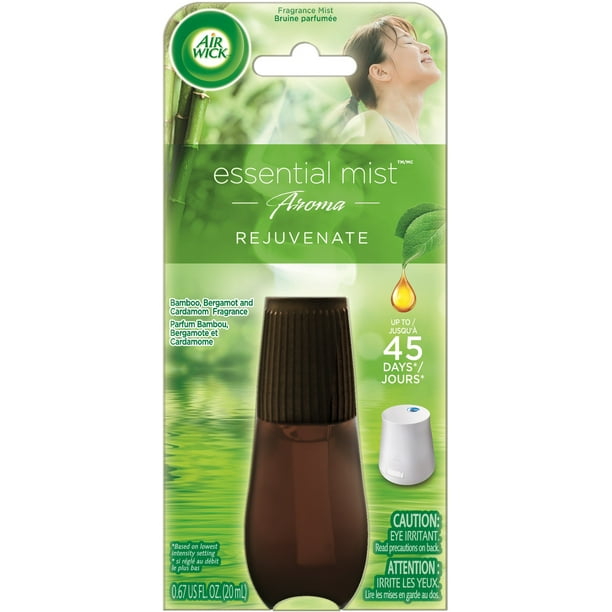 Air Wick Essential Mist Refill, 1 ct, Rejuvenate, Essential Oils ... Air Wick Essential Mist Refill, 1 ct, Rejuvenate, Essential Oils ...