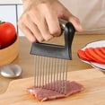 Vegetable Slicing Tool Food Slicer Assistant Onion Helper Fruit Cutting ...