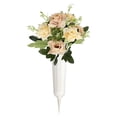 1Pc Artificial Cemetery Flower With Bucket Cemetery Artificial Flowers ...