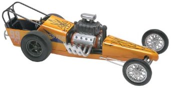 Monogram Slingster Dragster Plastic Model Kit - Walmart.com