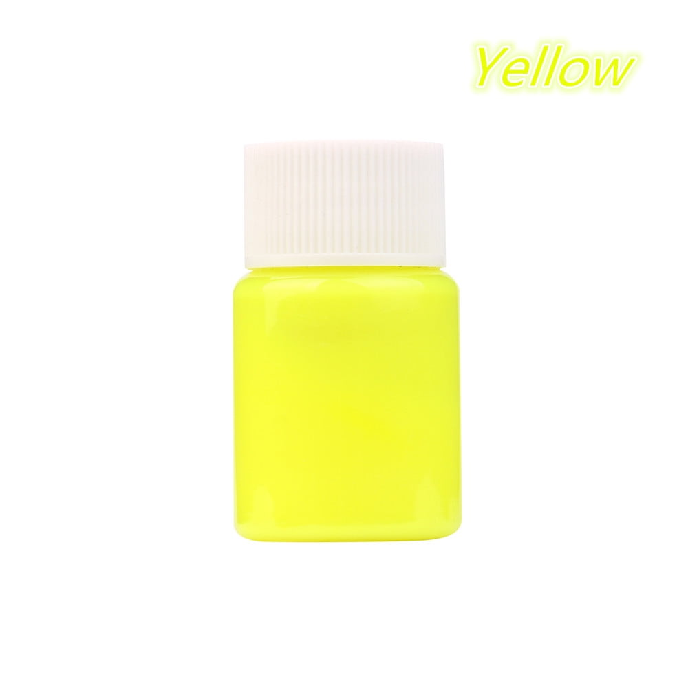 20g Glow in the Dark Acrylic Luminous Paint Bright Pigment Party ...