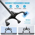Quad Cane, Walking Cane with Ergonomic Handle Ever and Graceful 4 ...