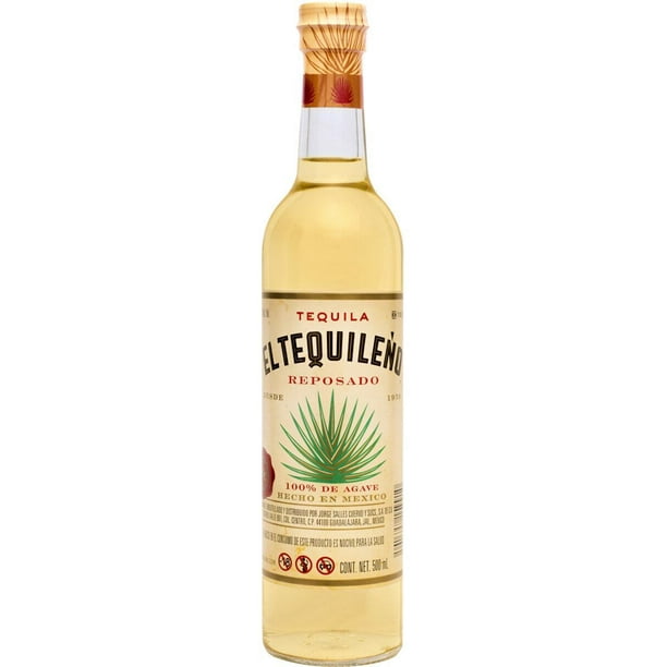 Paquete de 3 Tequila Tequileño Reposado 500 ml | Bodega Aurrera en línea