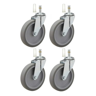 MJM International R-5HD Replacement 5" Heavy duty casters, set of 2 ...