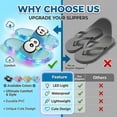 Win s Way Light Up Sandals Men Women Couple Bright Color Slippers ...