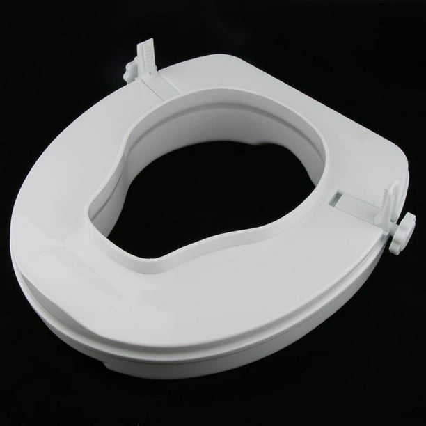 kurtrusly Toilet Seat Riser Raised Safety Chair Elongated Lifter Seat ...